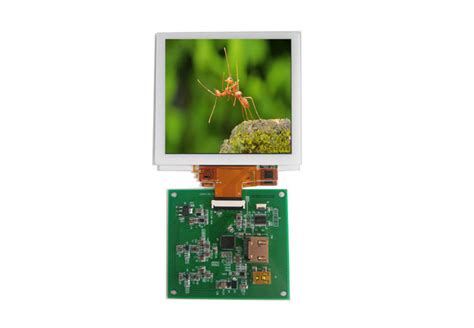 Square TFT LCD Capacitive Touchscreen With Dots Rgb Interface