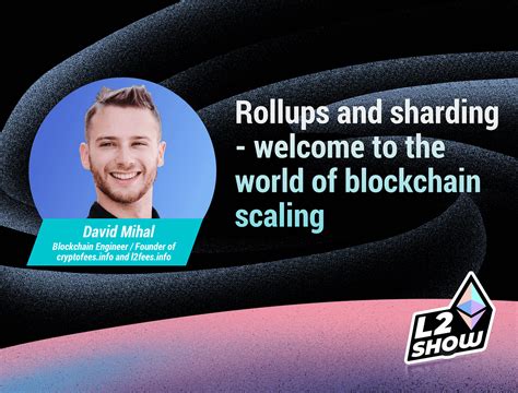 l2show rollups and sharding — welcome to the world of blockchain
