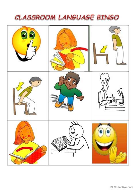 Classroom Language English Esl Worksheets Pdf And Doc