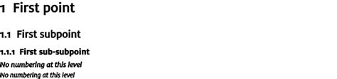headings biotext content manual