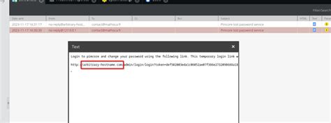 Host Header Injection In The Password Reset · Cve 2024 23648 · Github Advisory Database · Github