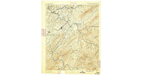 Old Maps Of Johnson County Tn Pastmaps