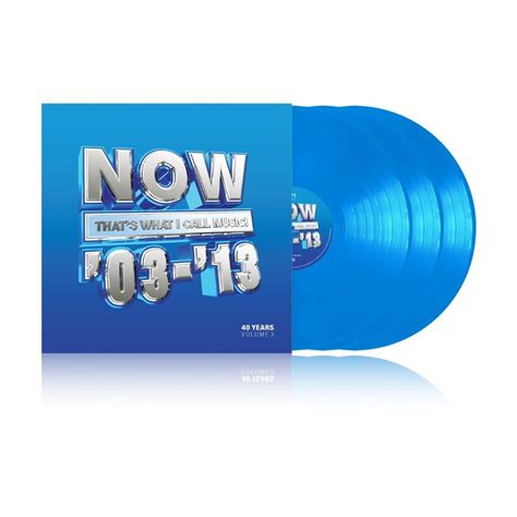 Now Thats What I Call 40 Years Volume 3 2003 2013 3lp Set Various