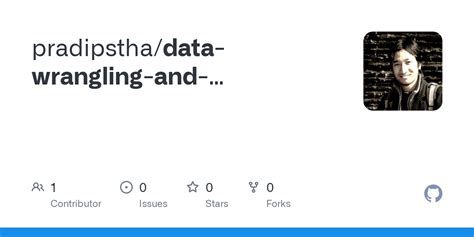 GitHub Pradipstha Data Wrangling And Visualization