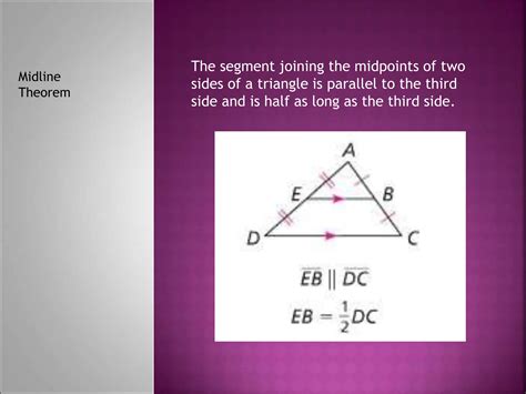 Grade 9 Mathematics 3rd Quarter Midline Theorem Ppt