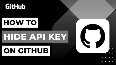 How To Hide Api Key On Github Youtube