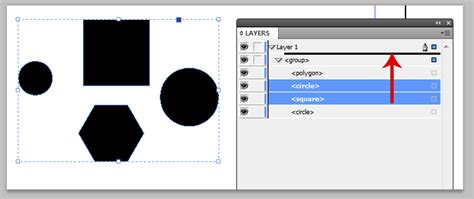 grouping and ungrouping objects with the layers panel creativepro network