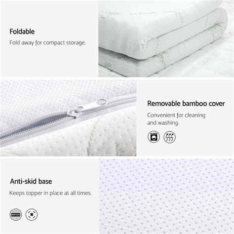 Buy Giselle Bedding Memory Foam Mattress Topper Cool Gel 10cm King At