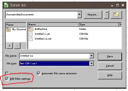 LibreOffice Calc Not Offering Full CSV Export Options Super User