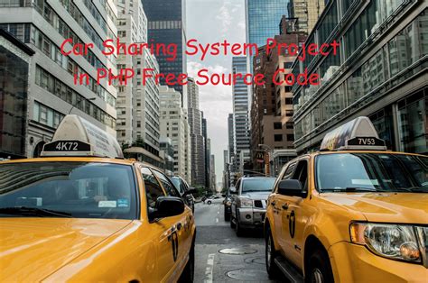 Car Sharing System Source Code