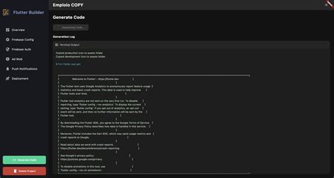 Flutter Builder