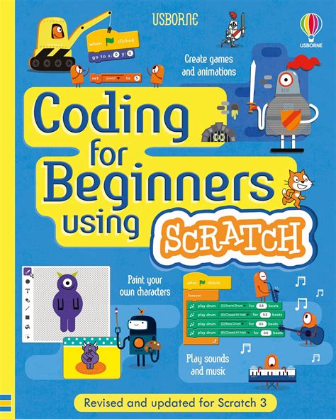 Coding For Beginners Using Scratch Spiral Bound Usborne Krazy Caterpillar