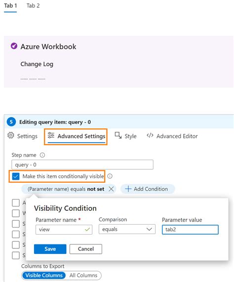 creating azure workbook