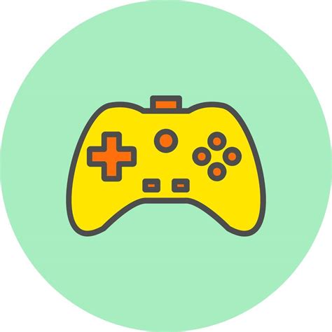 Gamepad Vector Icon 16459306 Vector Art At Vecteezy