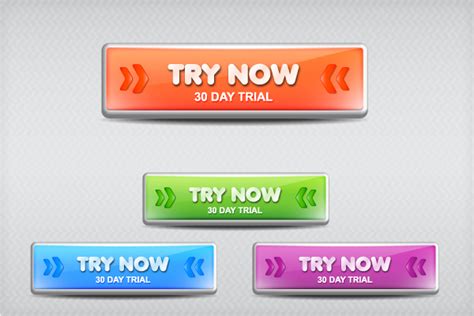 Quick Tip Create Bright Web Buttons Using The 3d Options In Illustrator