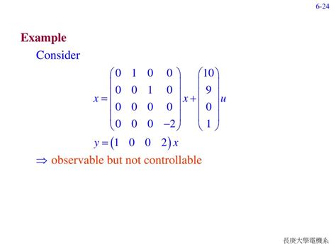 PPT Chapter Controllability And Observability PowerPoint Presentation ID