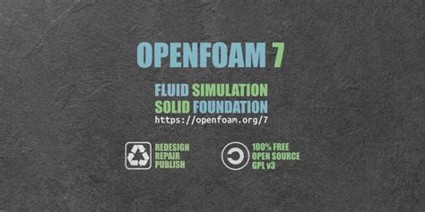 Openfoam 7 Released Openfoam Foundation Openfoam