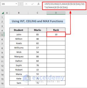 How To Scale Data From 1 To 10 In Excel 3 Quick Methods