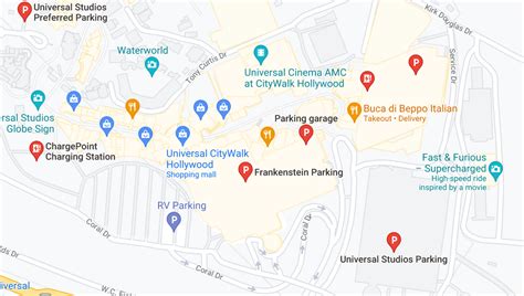 Universal Citywalk Hollywood Parking