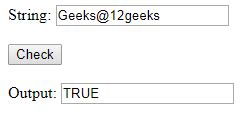 Validate A Password Using HTML And JavaScript GeeksforGeeks