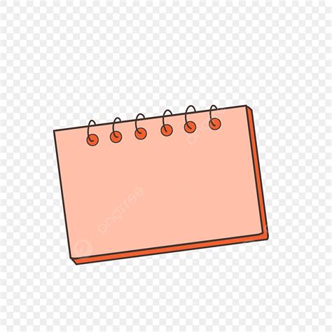 Notebook Border White Transparent Notebook Border Learn Tool Stationery PNG Image For Free