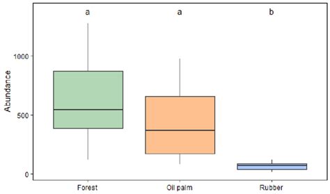 The Abundance Of Arboreal Ants In Forests Oil Palm Plantations And Download Scientific