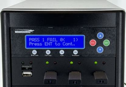 USB Duplicator Main Menu Format Kanguru Solutions Technical Support