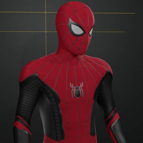Ugo Ribaut Spider Man No Way Home Upgraded Suit