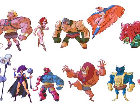 He Man And The Masters Of The Universe Behance