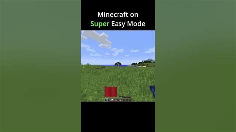 Minecraft Super Easy Mode Minecraft Minecraftfunnymoments Youtube