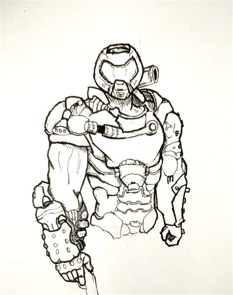 Doom Slayer Skins Drawing Skins Doom Eternal Bxsjra