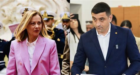 Meloni Gratulerer Simion Med Seier I Første Valgrunde