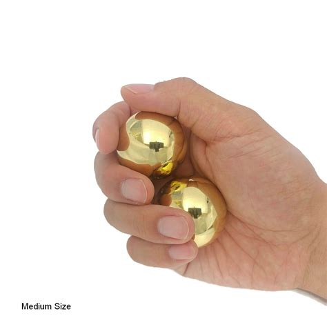 Brass Chiming Baoding Balls