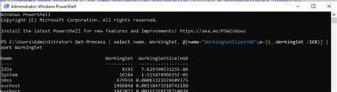 convert bytes to gb by using wmic command programming and development