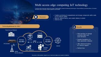 Multi Access Edge Computing IoT Technology Comprehensive Guide For IoT Edge IOT SS PPT Example