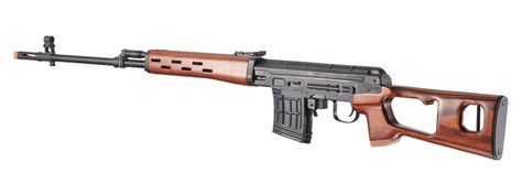 Lct Svd Dragunov Electric Airsoft Sniper Rifle Real Wood