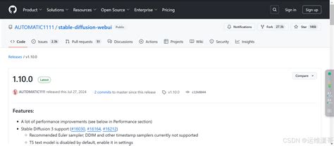 开源项目stable-diffusion-webui部署及生成照片_stable-diffusion-webui开源链接-CSDN博客