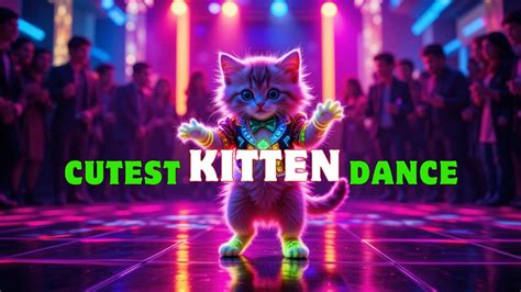 Cutest Kitten Dance Cat Ai Cutecat Catlover Kitten Kittens Youtube