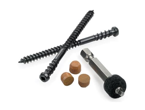 Stainless Cortex™ Plugs And Screws For Clubhouse Deck Boards 1 Box