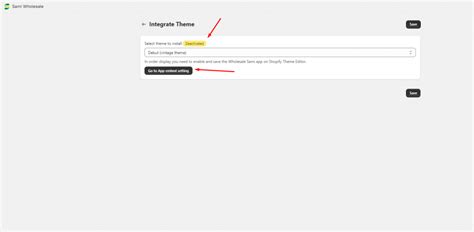 enable app embeds on theme samita help center