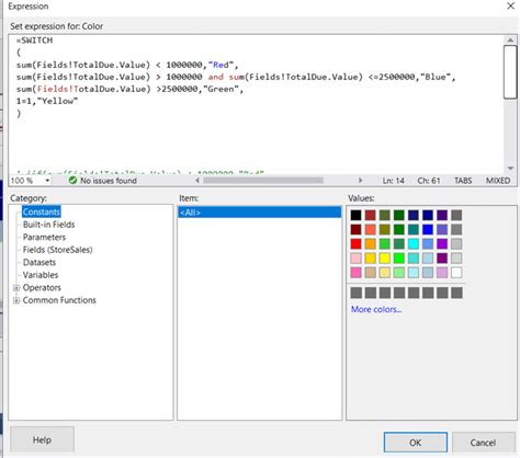 ssrs iif statement using dataset value microsoft qanda