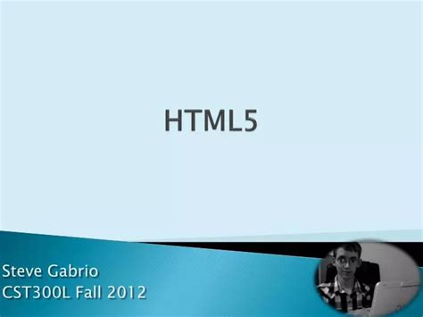 Ppt Html5 Powerpoint Presentation Free Download Id6500107