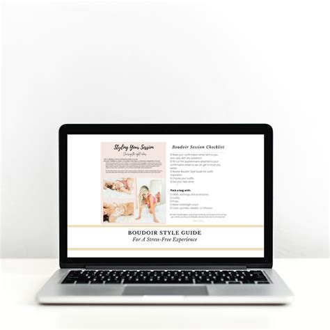 Boudoir Style Guide