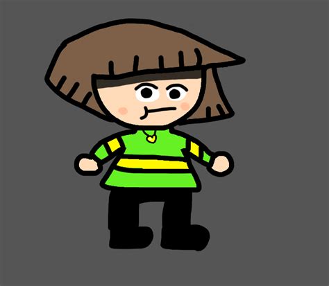 My First Undertale Chara Drawing I Did Recently Im Not Too Good At