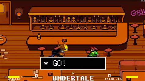 Genocide Grilbys Vs Frisk Special Event Undertale Mugen Storylovers Chara Games Youtube