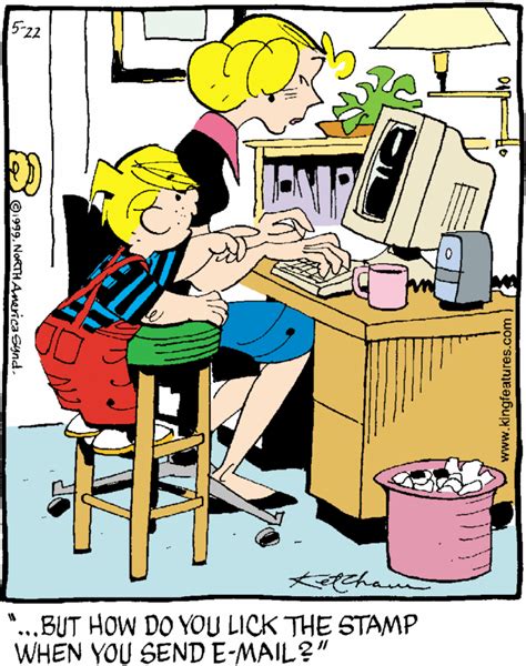 Dennis The Menace Comic Strip 1999 05 22 Comics Kingdom