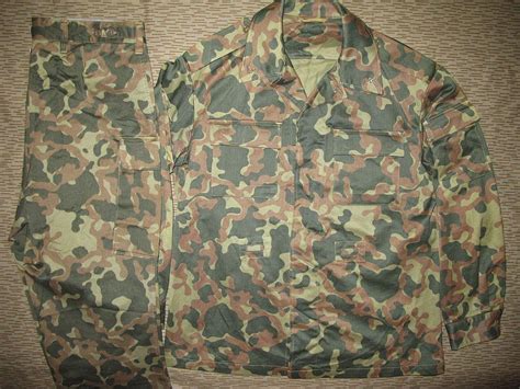 Rare Soviet Transitional Vdv Ttsko Butane Woodland Camo Airborne Forces