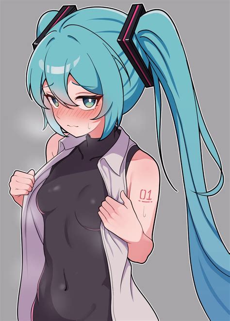 Hatsune Miku Vocaloid Drawn By Kumadagaon Danbooru