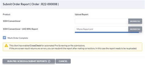 Reviewing Report Through Crosscheck Valuelink Connect