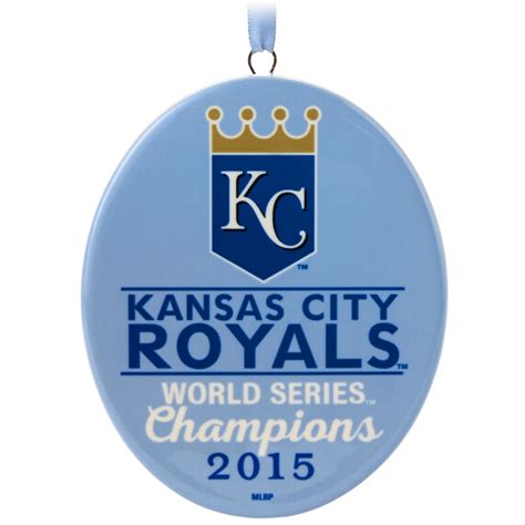 2015 2015 Kansas City Royals World Series Hallmark Keepsake Ornament Hooked On Hallmark Ornaments